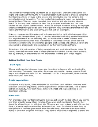 Mastering Leadership in Business Success | PDF