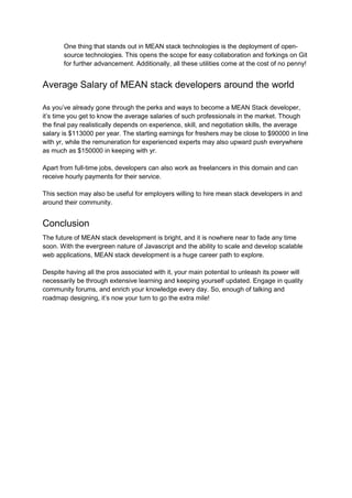 Becoming a MEAN Stack Developer_ A Step-by-Step Guide | PDF