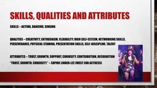 Becoming a musical theatre performer | PPTX