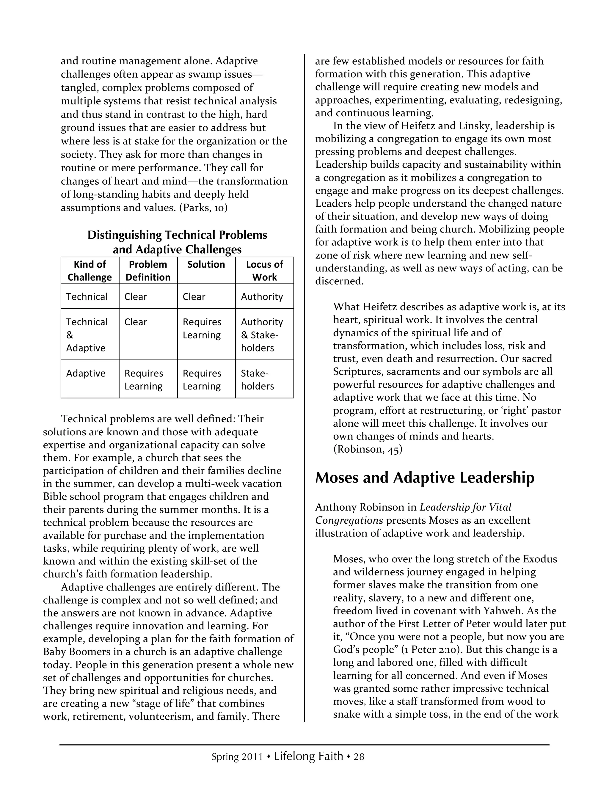 Becoming an adaptive leader | PDF