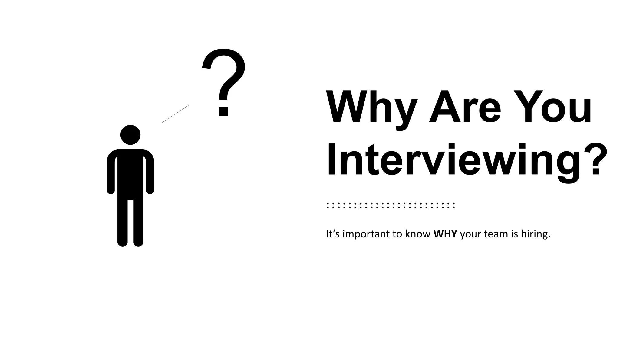 Becoming an Effective Interviewer | PPT