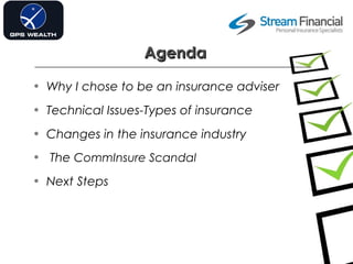 Becoming an insurance adviser powerpoint | PPT