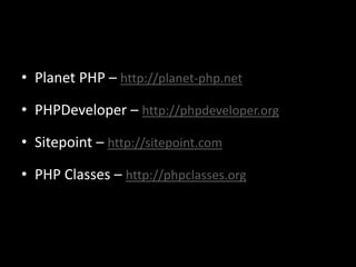 Becoming A Php Ninja | PPT