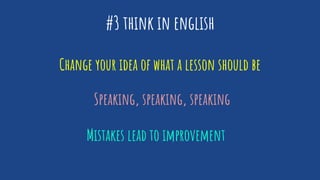 Become a proactive language learner: from B1 to B2 level | PPT