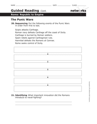 Becoming a republic gov rome gr | PDF