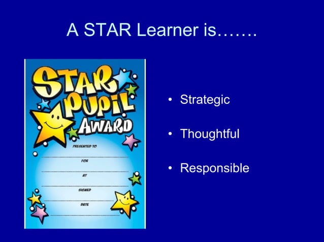 Becoming A Star Learner | PPT