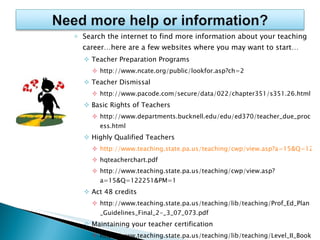 Becoming a teacher | PPT