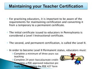 Becoming a teacher | PPT