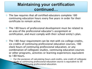 Becoming a teacher | PPT