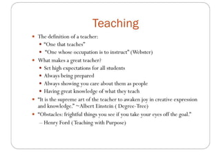 Becoming A Teacher | PDF
