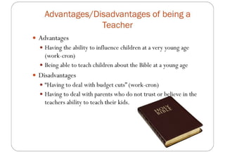 Becoming A Teacher | PPT