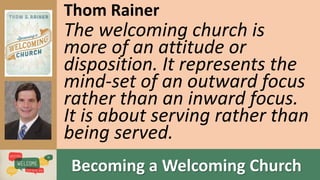 Becoming a Welcoming Church | PPTX