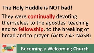 Becoming a Welcoming Church | PPTX