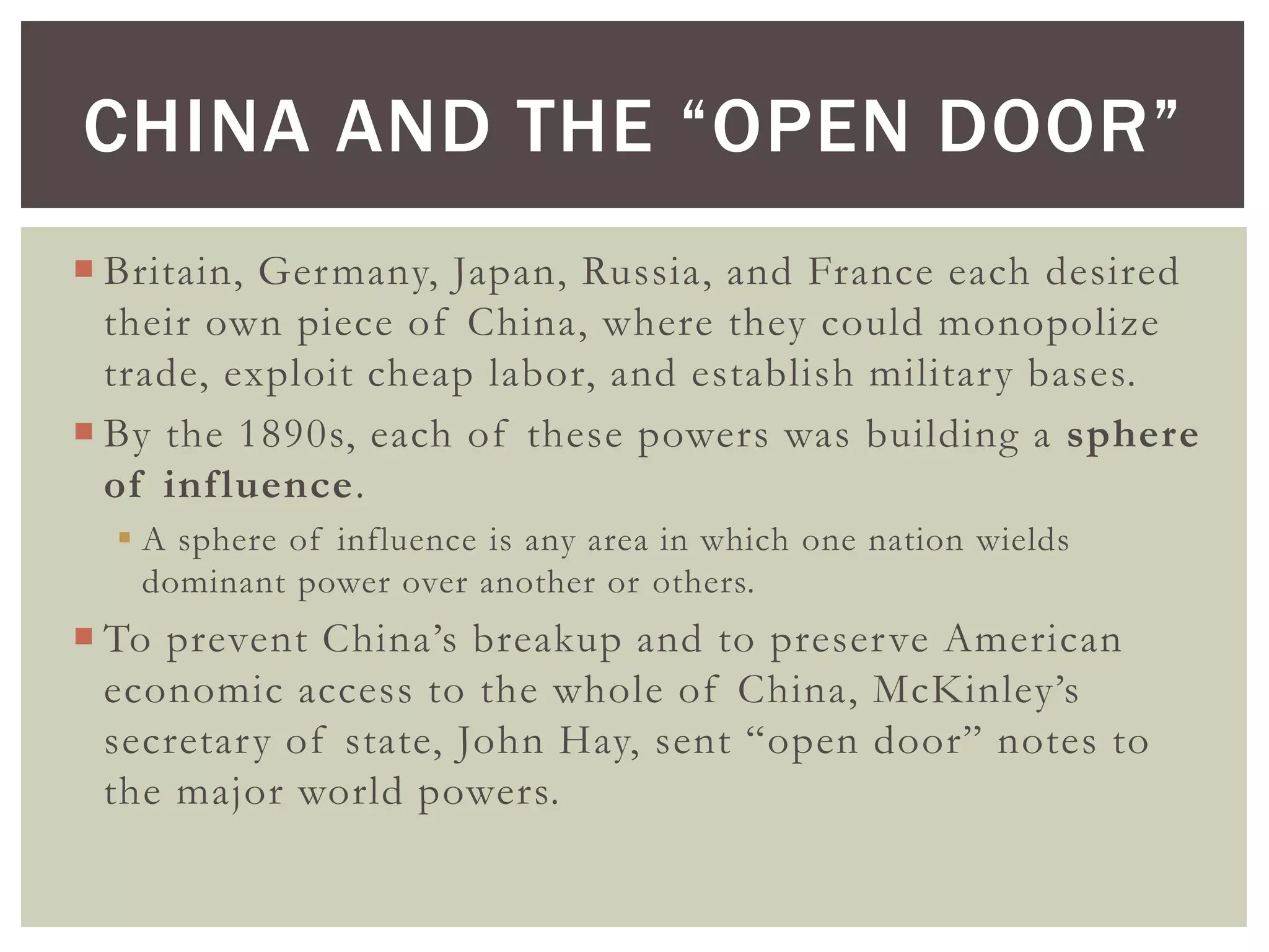 Becoming a World Power, 1898 1917 (Part II) | PPTX