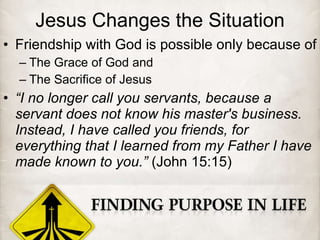 Becoming Best Friends With God | PPT