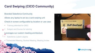 Getting BOLDer: Card Swiping Analytics using Salesforce Communities at ...