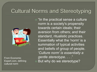 Cultural Differences and Unconscious Bias: An Introduction to Becoming ...