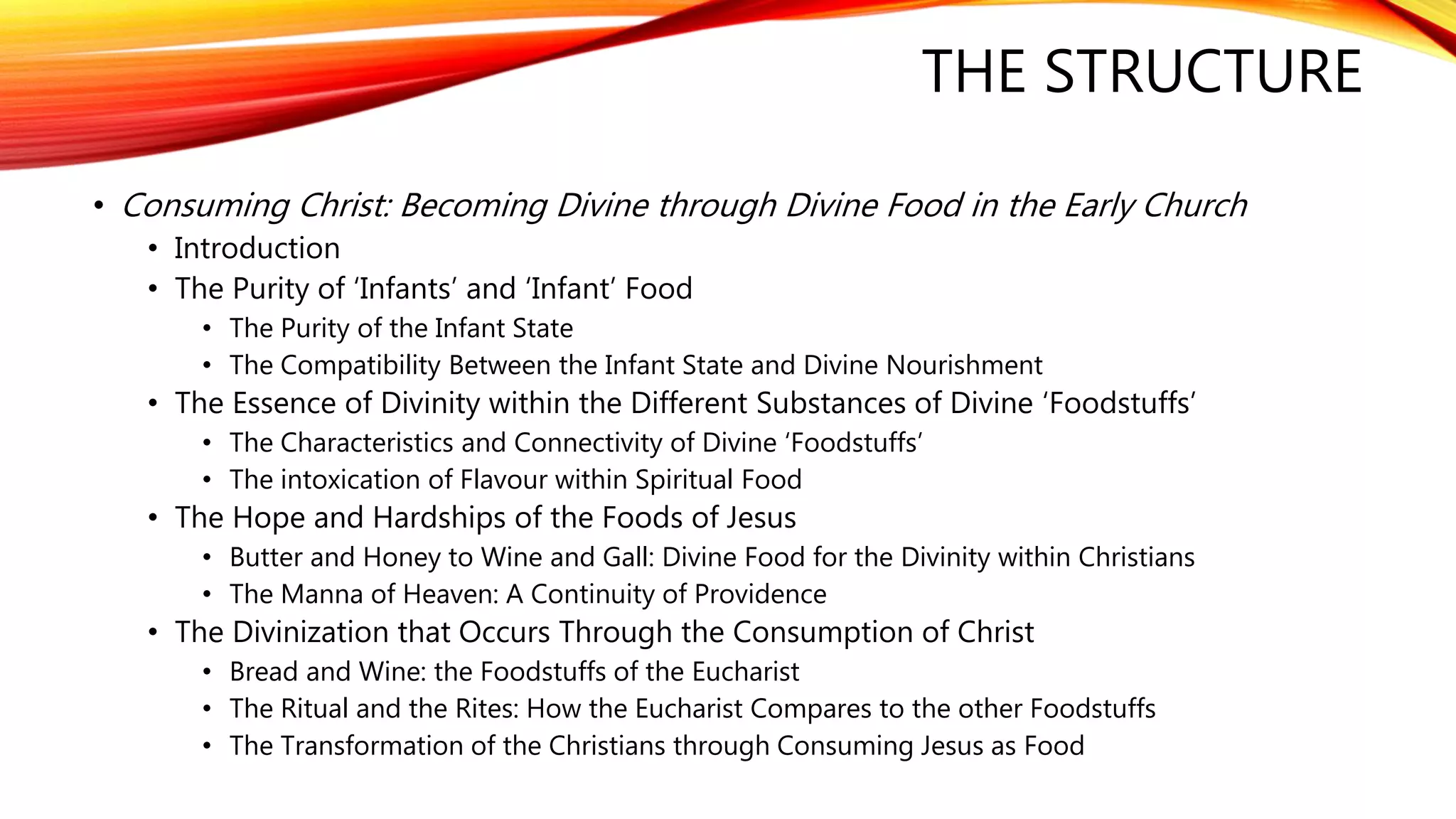 How Eating Food From God Makes You More Divine - Ashlynn Blackwell | PPTX