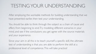 Becoming Genius 2: Understanding | PDF