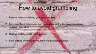 Becoming Holy by taming the tongue | PPTX