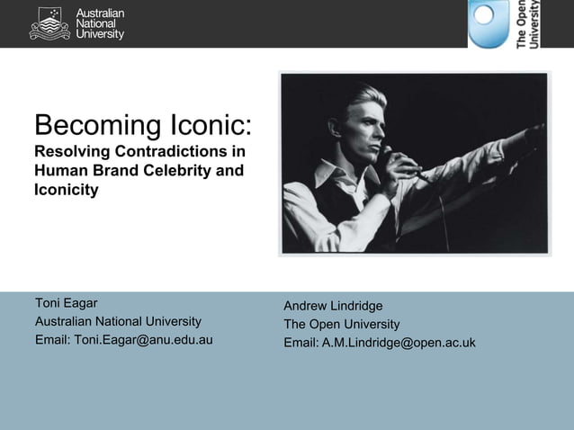 Becoming iconic acmi | PPT