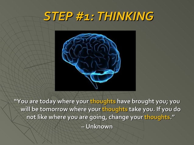 Becoming transformational (growing your thinking) | PPT