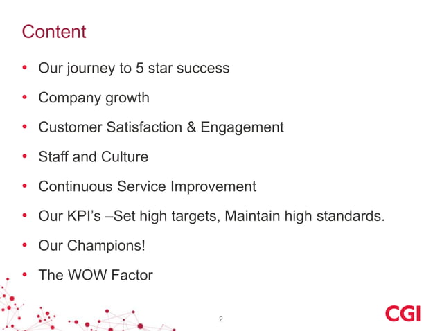 Becoming world class, Lyssa Edwards, CGI | PPTX | Business | Business and Finance