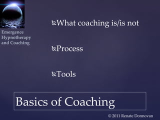 Becoming Your Own Coach! | PPT