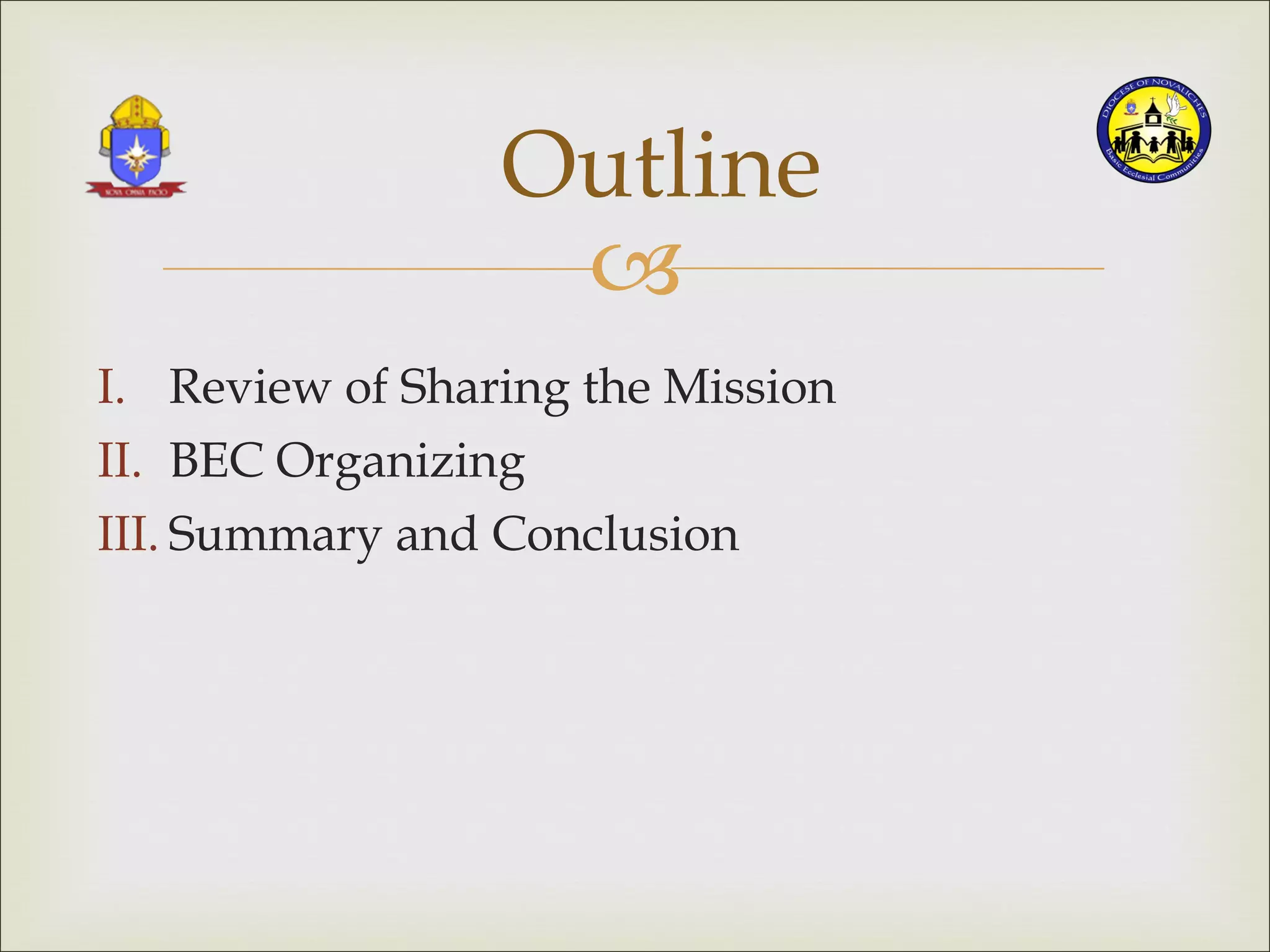 Basic Ecclesial Communities: The What, the Why and the How | PPT