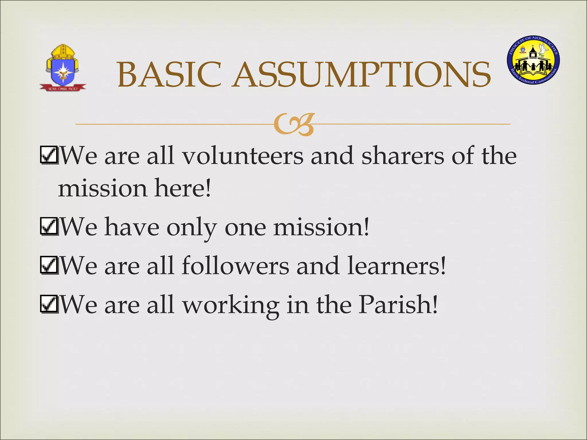 Basic Ecclesial Communities: The What, the Why and the How | PPT