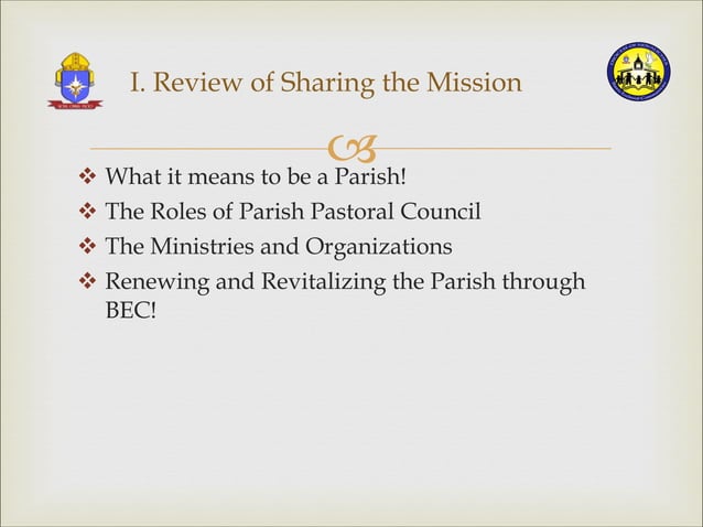 Basic Ecclesial Communities: The What, the Why and the How | PPT