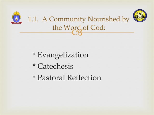 Basic Ecclesial Communities: The What, the Why and the How | PPT