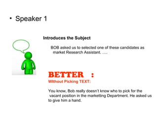Bec speaking part 3 | PPT