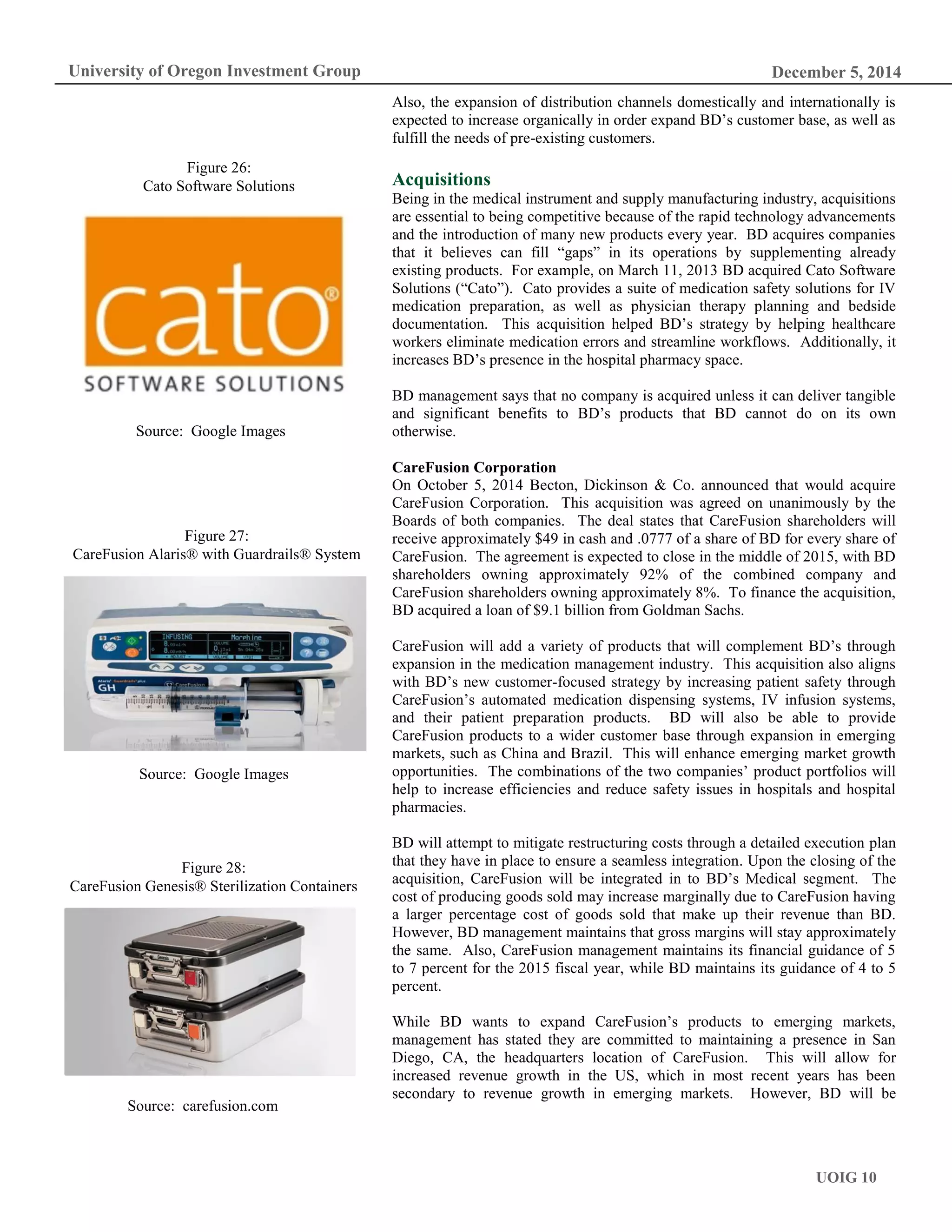 Becton dickinson company | PDF