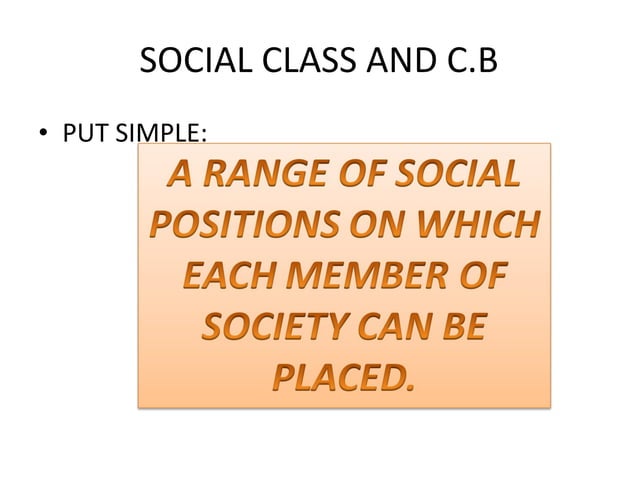 CB culture subculture social class reference group | PPT