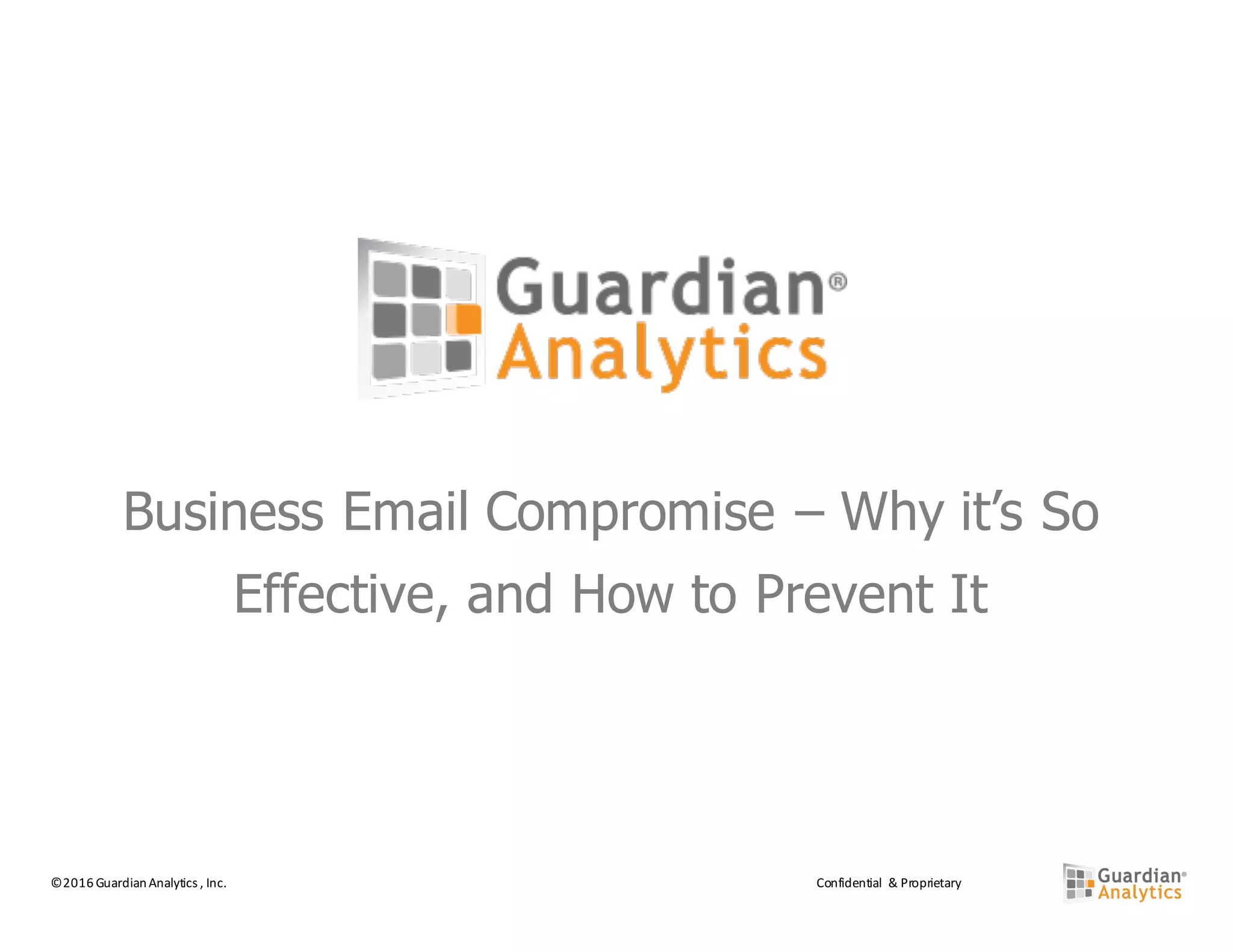 Business Email Compromise Scam | PDF