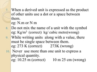 measurements and units | PDF