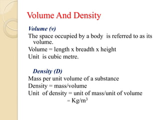 measurements and units | PDF