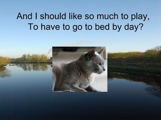 Bed In Summer Poem | PPT