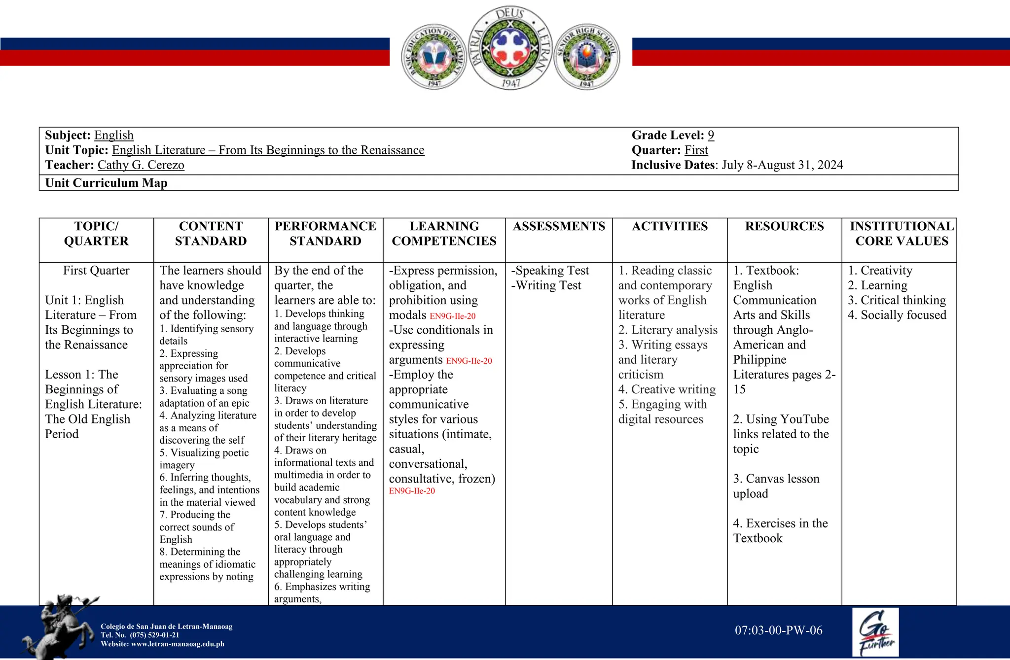 BED-SHS-Curriculum-Map-CW11-1st-Quarter-2024-2025_Comm-Arts.docx