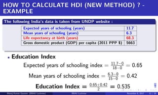 HUMAN DEVELOPMENT INDEX | PDF