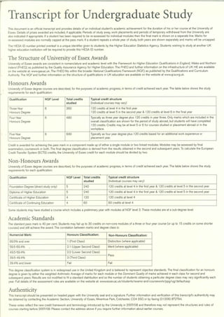 Merged bachelor transcript | PDF | Undergraduate Education | College Education