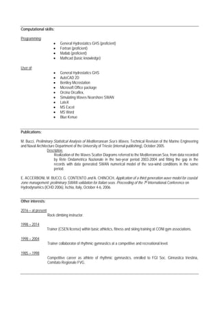 CV1_Manuela_Bucci | PDF