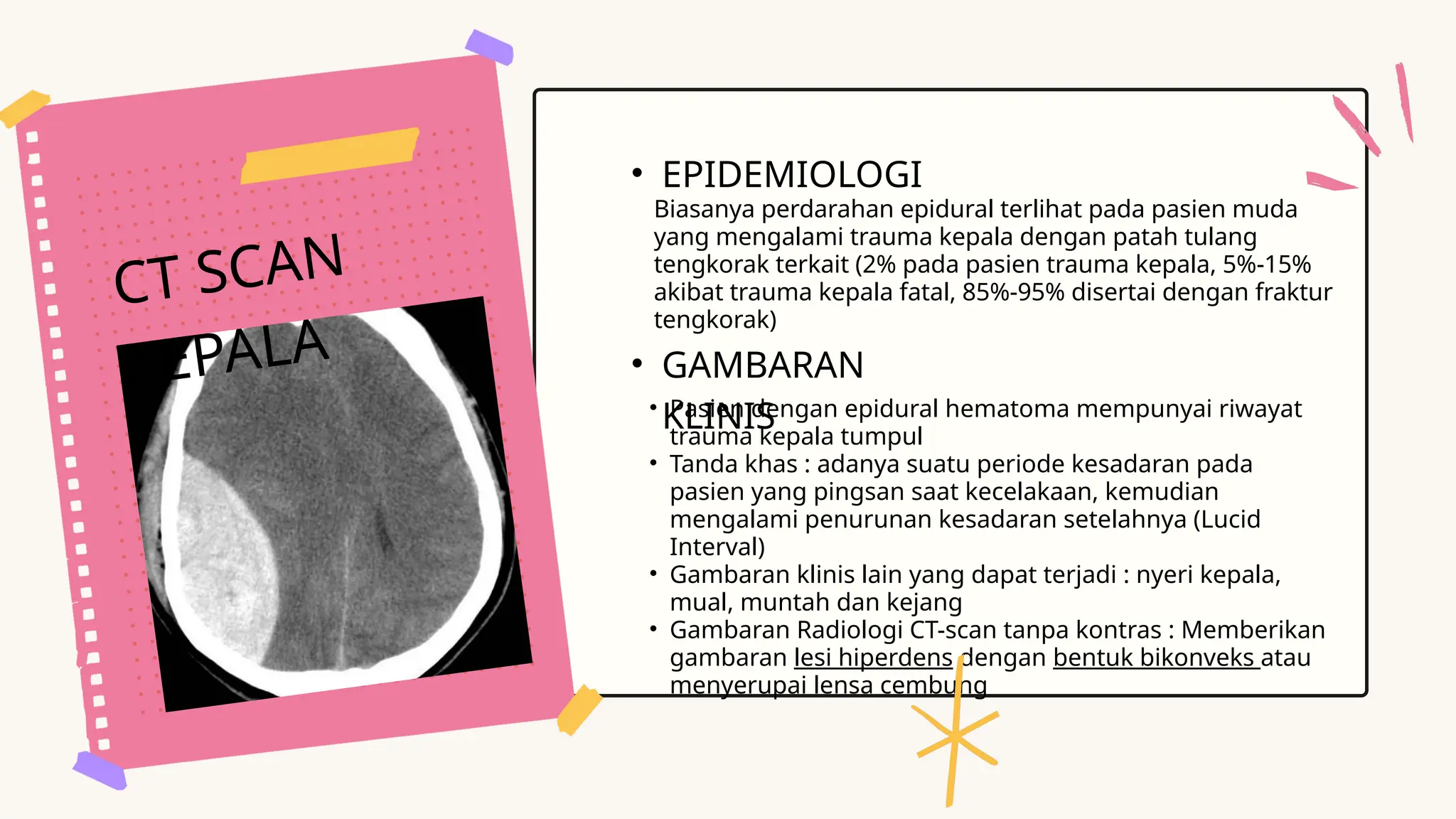 Bedah 1 Materi Intracranial Hemorrhage in human brain | PPTX