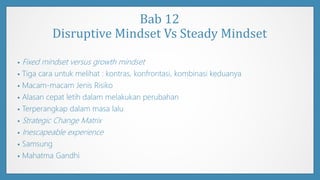 Bedah Buku : Disruption (Rhenald Kasali) | PDF