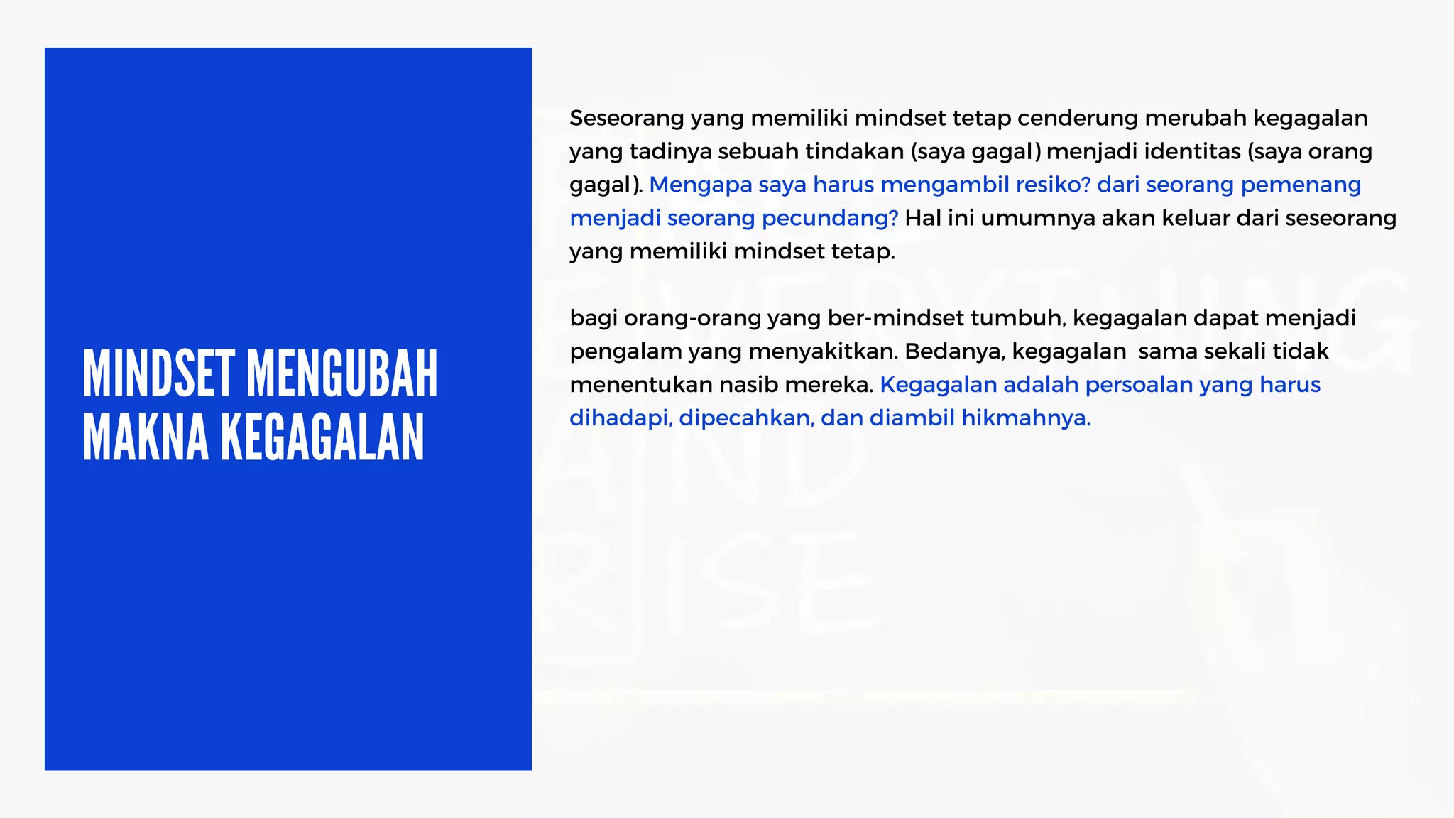 Bedah buku mindset karya carol s. dweck, ph.d | PPTX