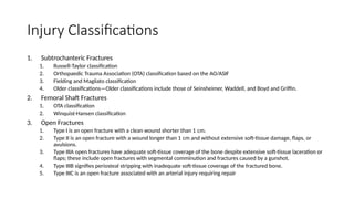 Fracture of femoral shaft and subtrochanteric | PPTX