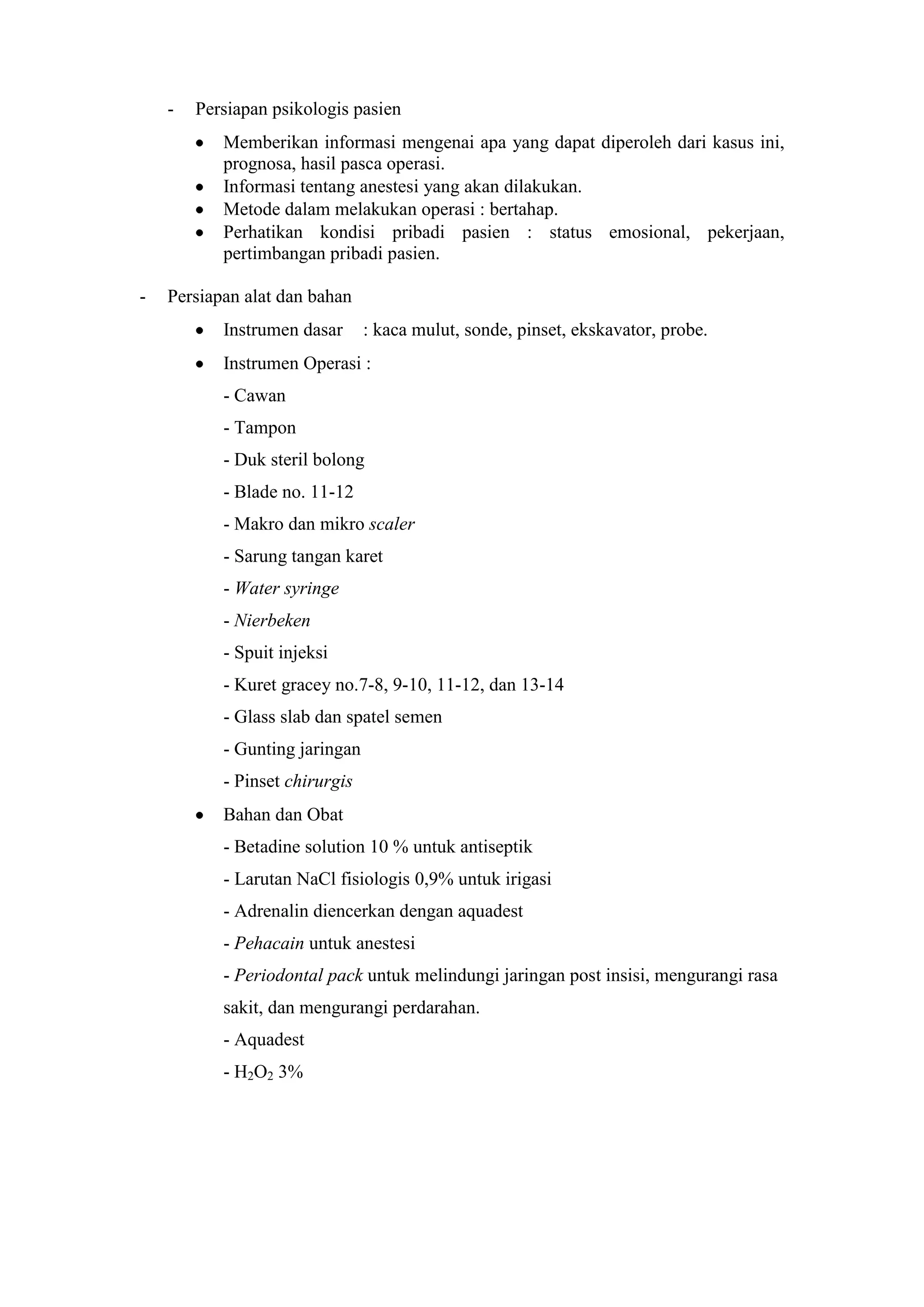 Bedah kuret anggi | DOCX