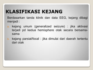 Bedah saraf kejang epilepsi | PPTX