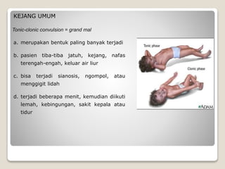 Bedah saraf kejang epilepsi | PPTX